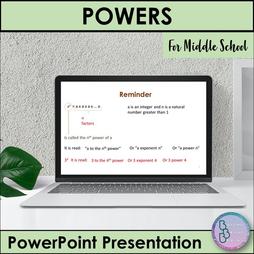 Powers and Scientific Notation PowerPoint Presentation Lesson for ...