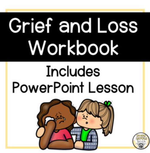 Grief Workbook with PowerPoint and Activities - SEL K-3 - Amped Up Learning