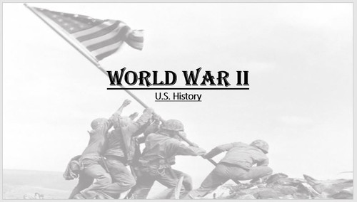 WWII Notes & PPT - Editable - US History Notes for World War II ...