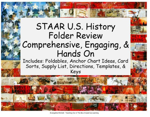 STAAR Folder Review - 8th grade US History - Amped Up Learning