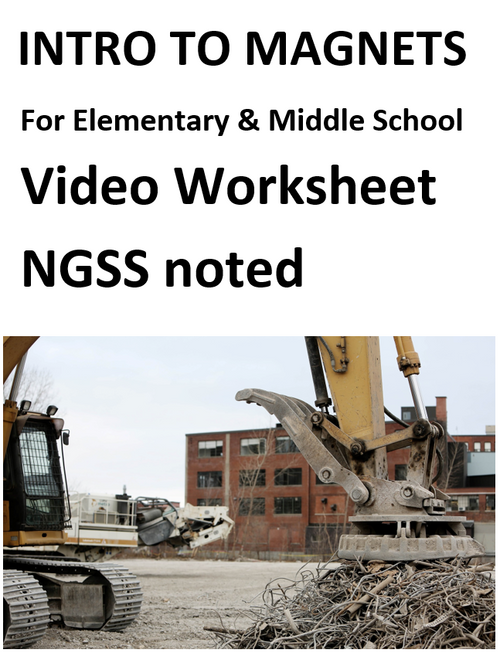 Intro to Magnets. Video sheet, Google Forms, Blackboard, Canvas, Easel ...