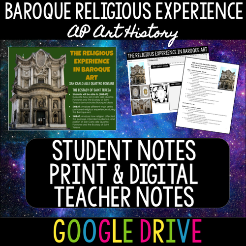 The Religious Experience in Baroque Art - PPT + Writing Practice - AP ...