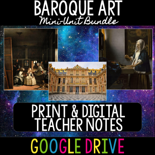 Baroque Art Mini-Unit Bundle - AP Art History - Amped Up Learning