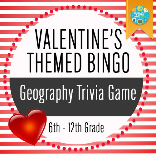 GEOGRAPHY: FUN & FUNNY VALENTINE'S DAY CARDS FOR THE SOCIAL STUDIES ...