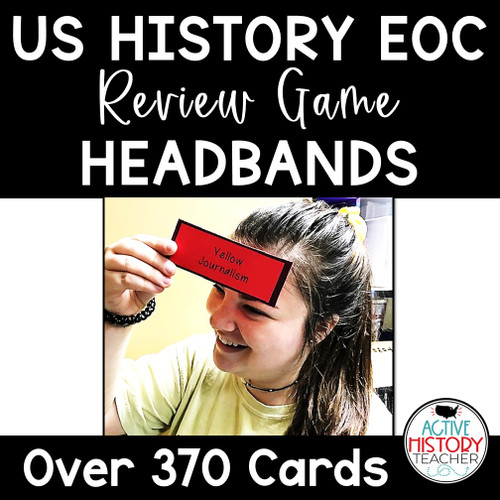 US History EOC Review Game HEADBANDS STAAR Review - Amped Up Learning