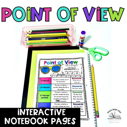 Point of View Interactive Notebook Pages