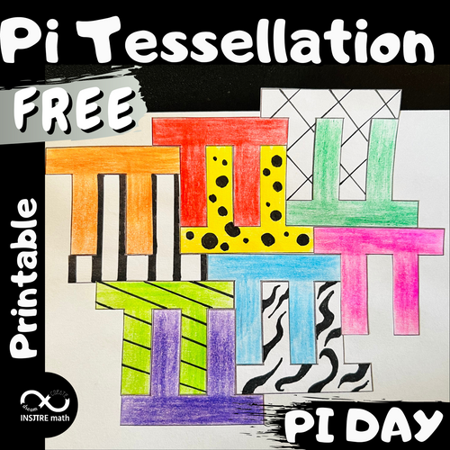 FREE Collaborative Pi Tessellation Project | PI DAY Math Activity ...