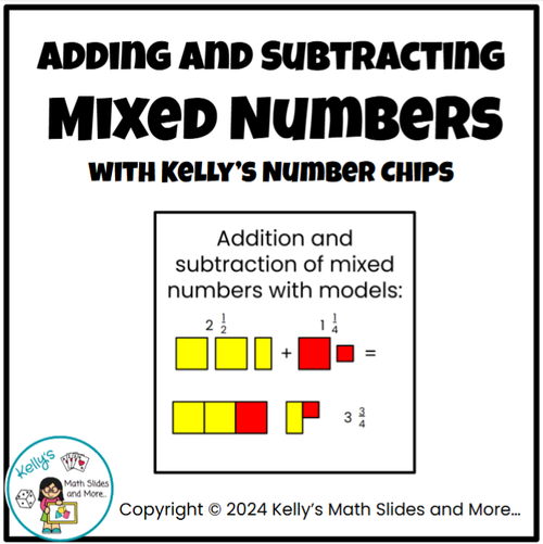 Fractions - Adding and Subtracting Mixed Numbers - Digital and ...