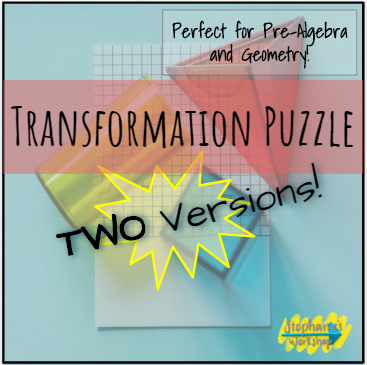 Transformation Puzzle - Amped Up Learning