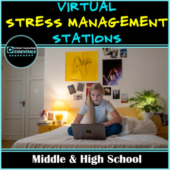 Virtual Stress Management Stations- Print and Go! *plus* Google Slides ...