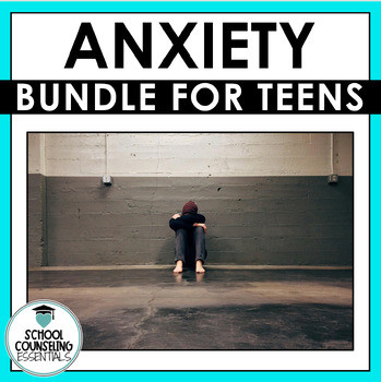 Anxiety Activities - School Counseling or Teletherapy - PDF and online ...