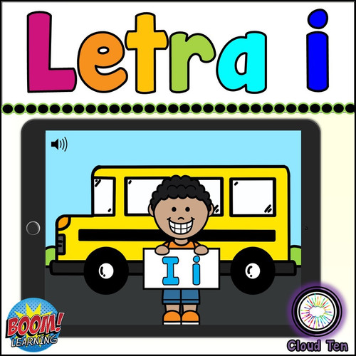 Letra I Boom Cards™ | Digital Task Cards