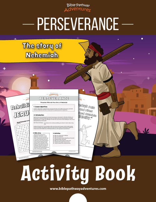 Perseverance: Bible Activity Book for Kids - Amped Up Learning