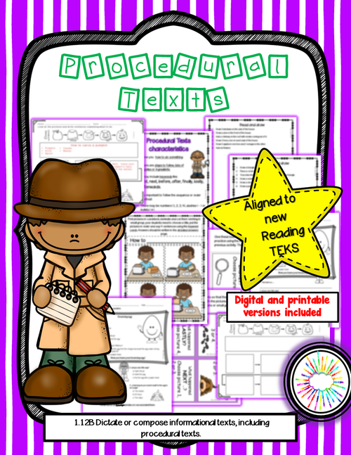 Reading Comprehension Passages - Procedural Texts