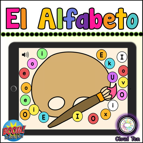 El Alfabeto Boom Cards™ | Digital Task Cards | ALPHABET BUNDLE