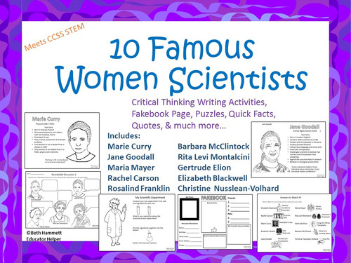 10 Famous Women Scientists - Amped Up Learning