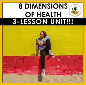 Dimensions of Health Wellness Wheel Unit 1 Middle & High School Teens