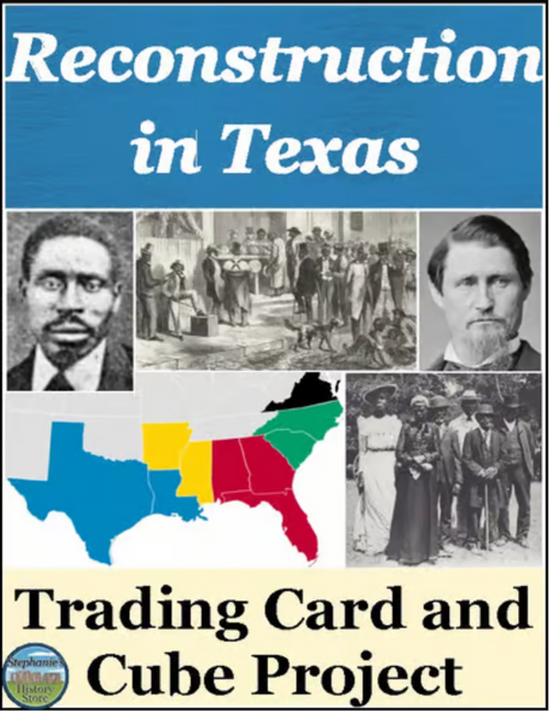 Reconstruction in Texas Mini Projects