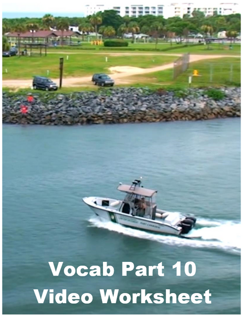 Vocabulary Builder Part 10 Video sheet, Google Forms, Canvas & more V2