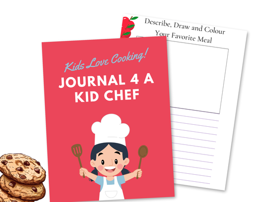 Journal for a Kid Chef PDF- Printable