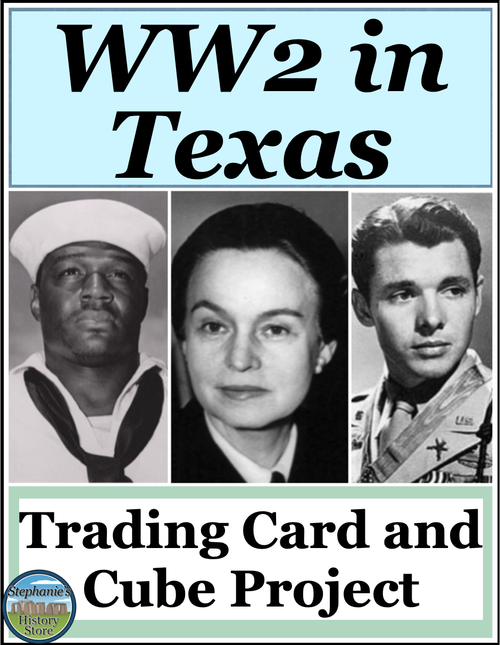 Texas During World War 2 Mini Projects