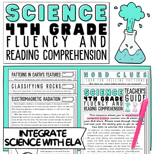 4th Grade Science | Reading Fluency & Comprehesion Passages