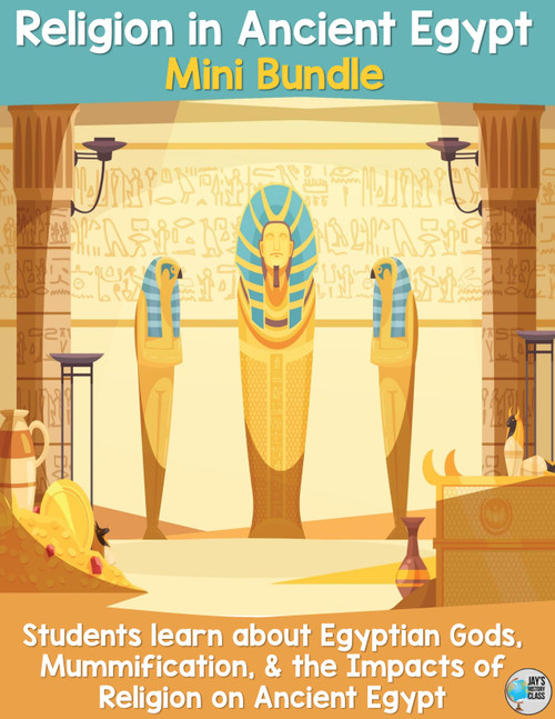 Religion in Ancient Egypt - Mini Bundle - Amped Up Learning