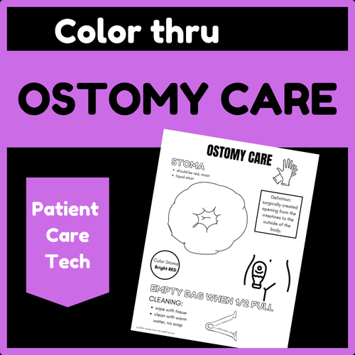 Color thru Ostomy Care