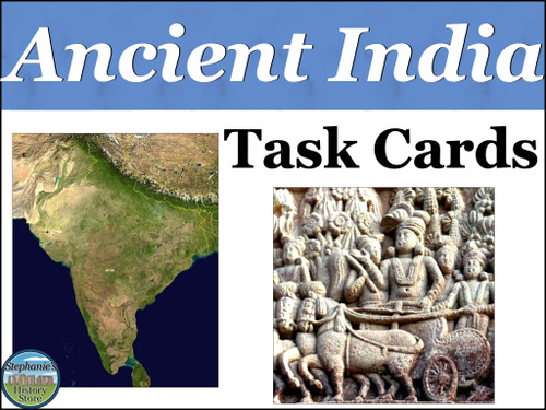 Ancient India Task Cards