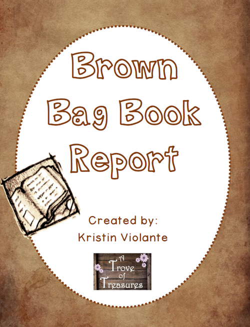 Brown Bag Book Report - Amped Up Learning