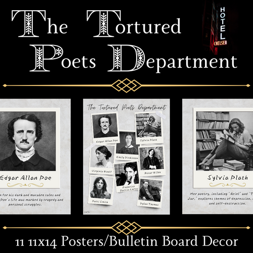 The Tortured Poets Department Poster Set
