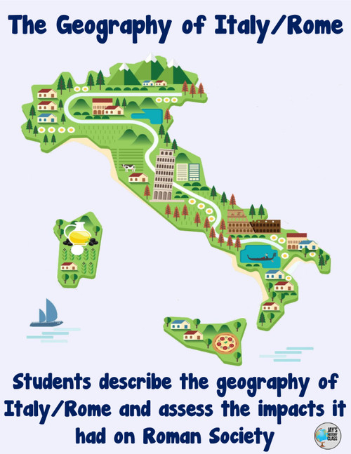 The Geography of Italy and Rome - Amped Up Learning