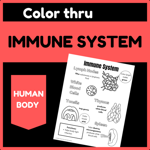Color thru Immune System - Amped Up Learning