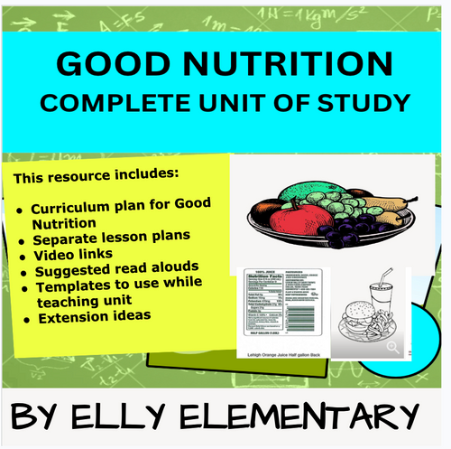 Fueling Our Bodies: Learning About Healthy Eating: 2ND/3RD Grade ...