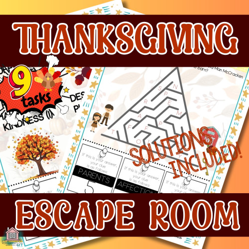 Thanksgiving Escape Room Kit