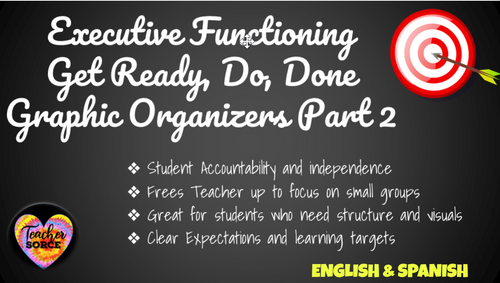 Get Ready Do Done Executive Functioning Google Slides - Amped Up Learning