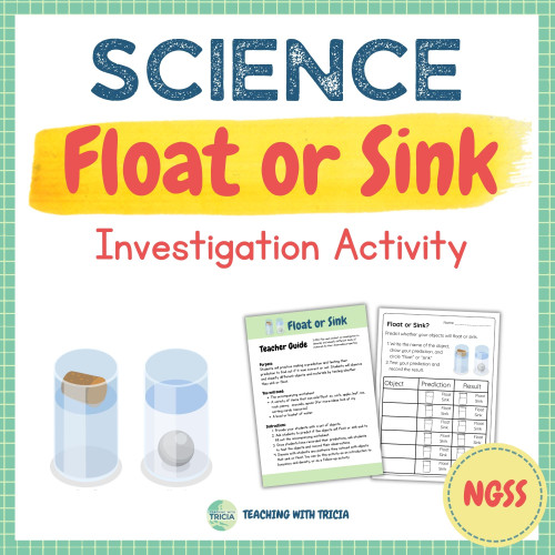 Science - Float or Sink: Investigation Activity - Amped Up Learning