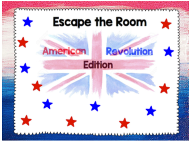 Escape the Room American Revolution Edition - Amped Up Learning