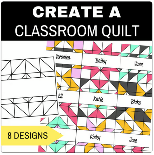 Create-a-Quilt Squares – 8 Designs in 2 Sizes for All Ages