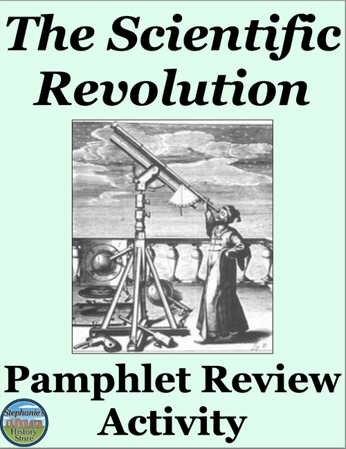 The Scientific Revolution Pamphlet Review Activity