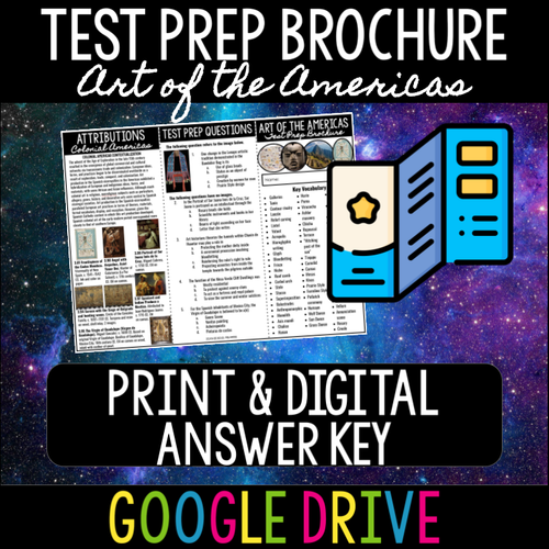 Art of the Americas (Indigenous & Colonial Art) Test Prep Brochure ...