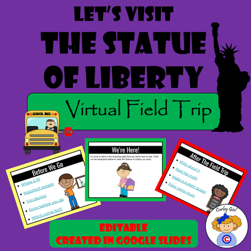 Let's Visit The Statue of Liberty Virtual Field Trip - Amped Up Learning