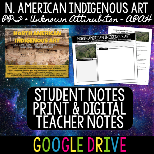 North American Indigenous Art PPT + Unknown Attribution - AP Art ...