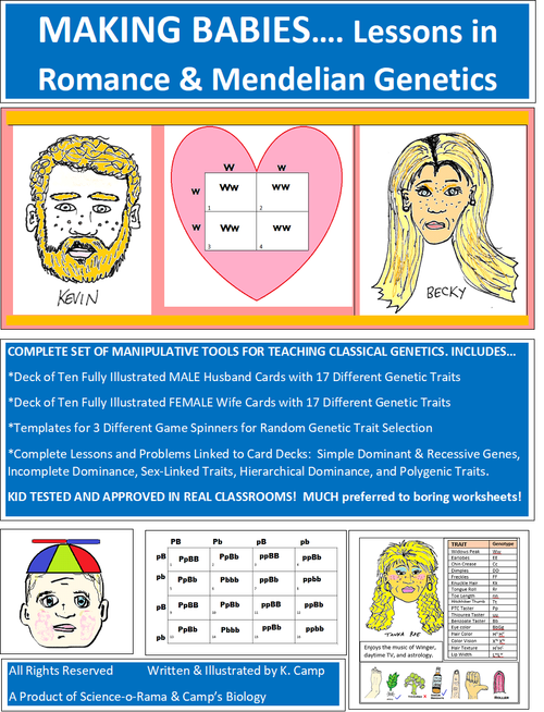 MAKING BABIES: Lessons in Romance and Mendelian Genetics - Amped Up ...