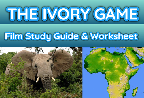 THE IVORY GAME: Film study guide and worksheet - Amped Up Learning