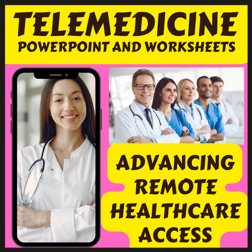 Telemedicine PowerPoint and Worksheets: Advancing Remote Healthcare ...