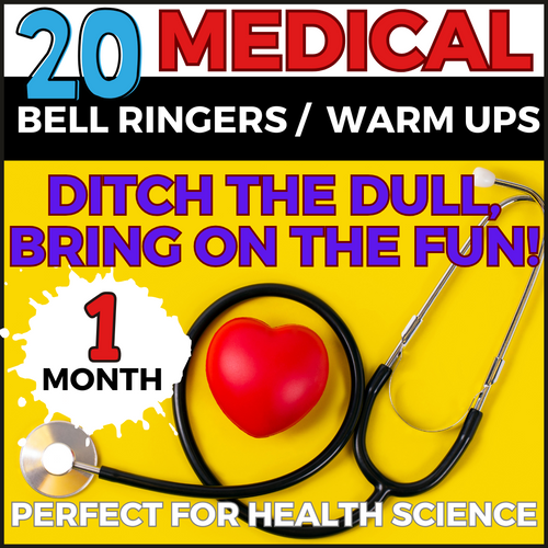 Wake Up Your Class with 20 Fun Medical Bell Ringer Activities in ...