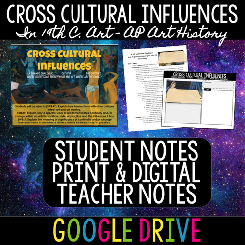 Cross Cultural Influences (19th C) FRQ 2 + Graphic Organizers - AP Art ...