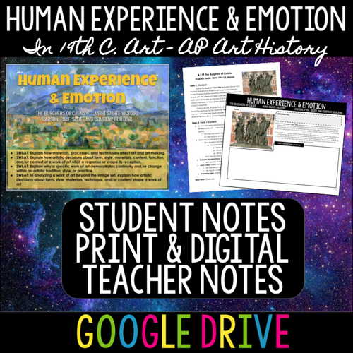 Human Experience & Emotion in Late 19th C. & Early 20th C. Art - AP Art ...