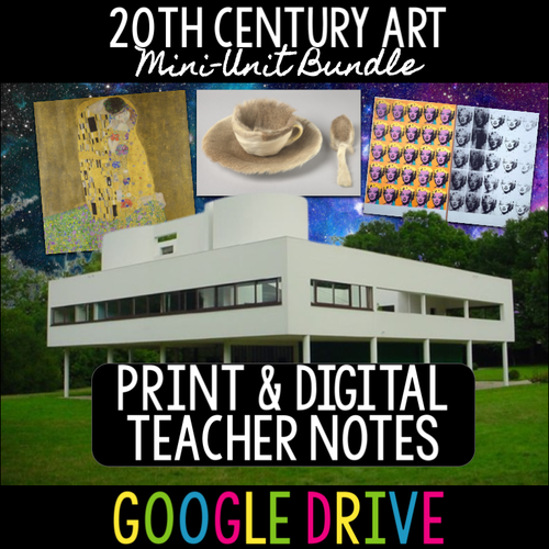 20th C. Art Mini-Unit Bundle - AP Art History - Amped Up Learning